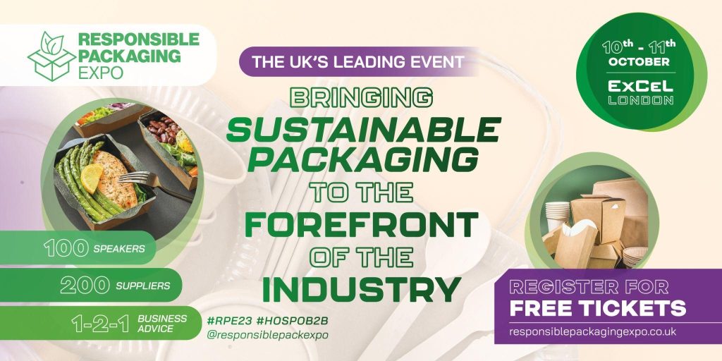 We are thrilled to be partnered with the Responsible Packaging Expo ...