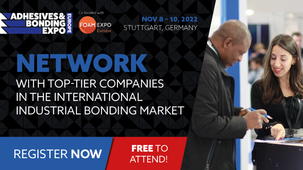 Network at Adhesives & Bonding Expo Europe - Converter Magazine
