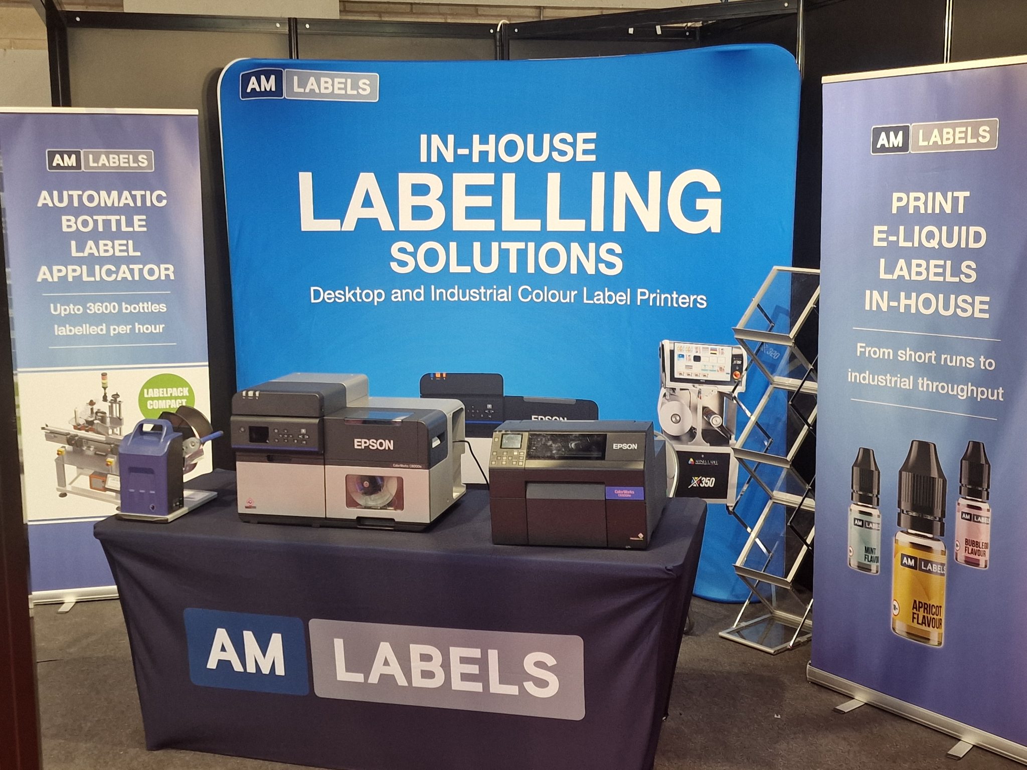 AM LABELS LIMITED SHOWCASED ITS VERSATILE COLOUR LABEL PRINTERS AT ...