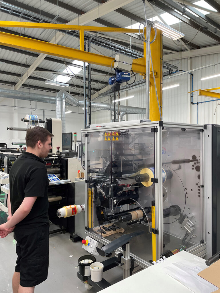 ABG turret rewinder investments help Aztec Label boost productivity ...