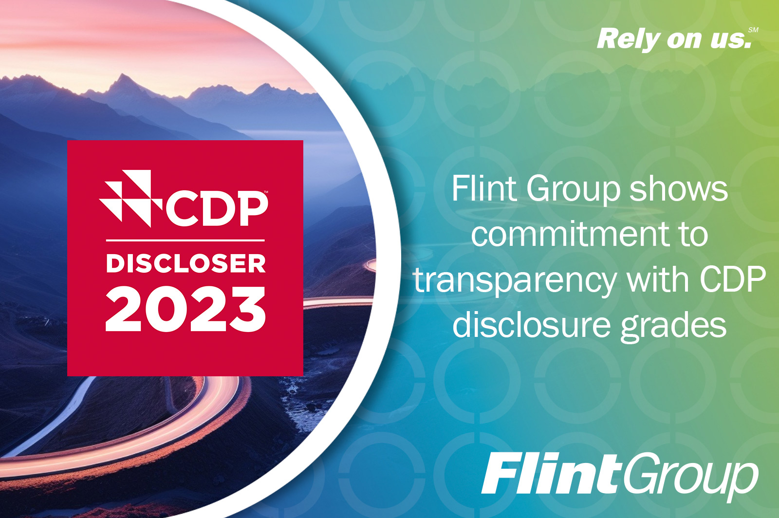 Flint Group shows commitment to transparency with CDP disclosure grades ...