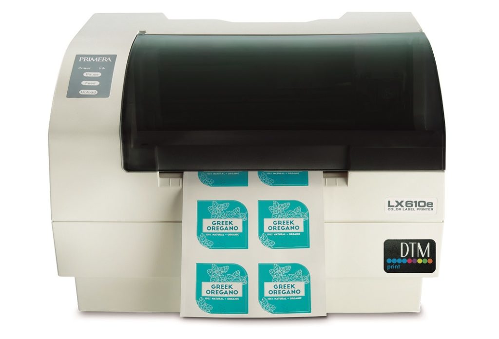 LX610e – world’s first desktop inkjet label printer with integrated x/y ...