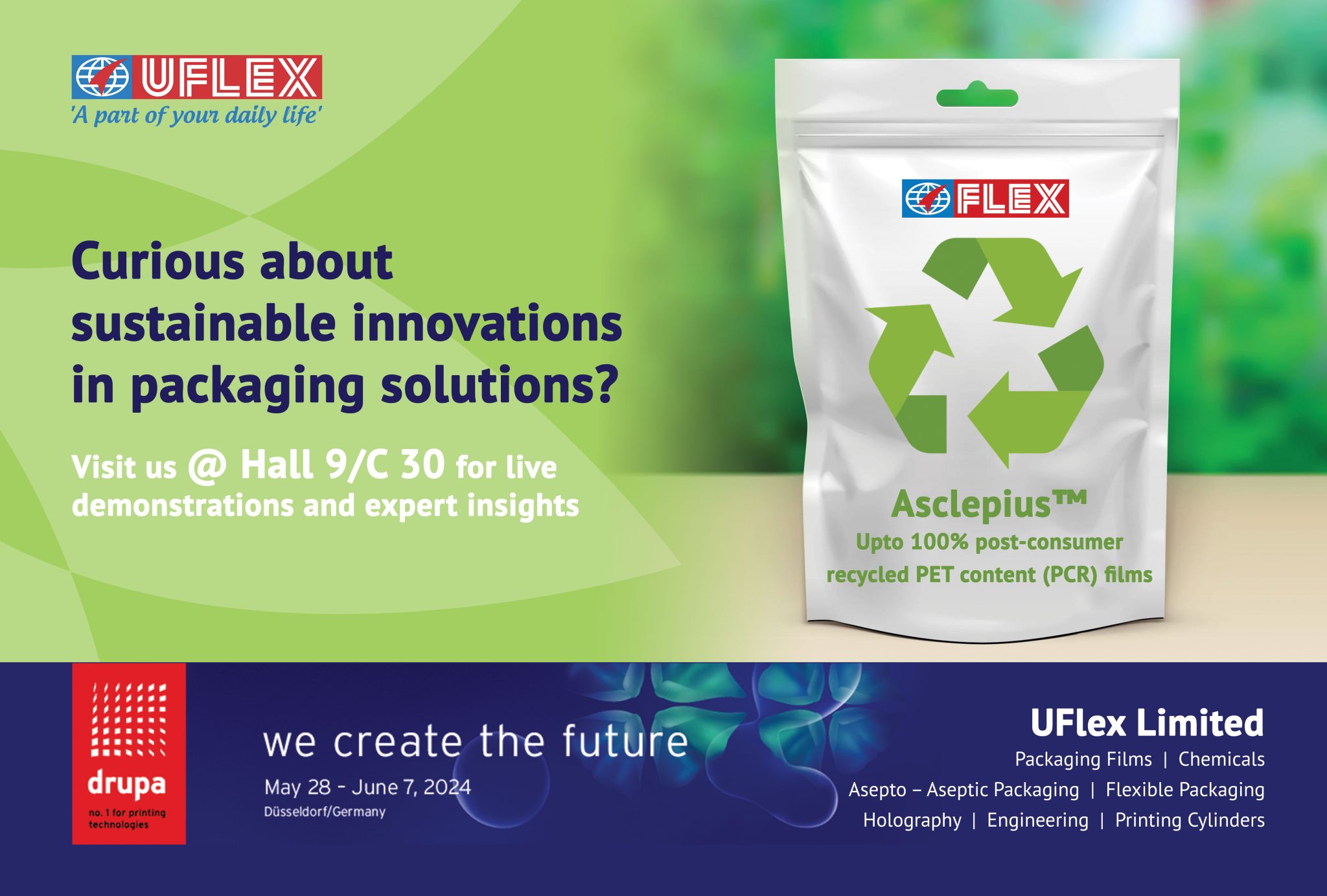 UFlex to showcase innovative and sustainable printing and packaging ...